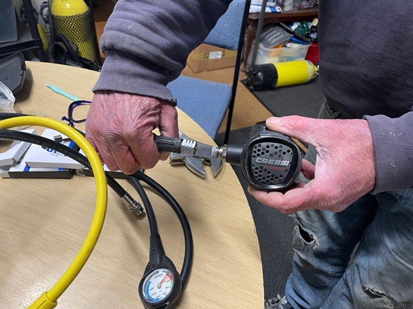 Equipment Servicing - Dive Odyssea